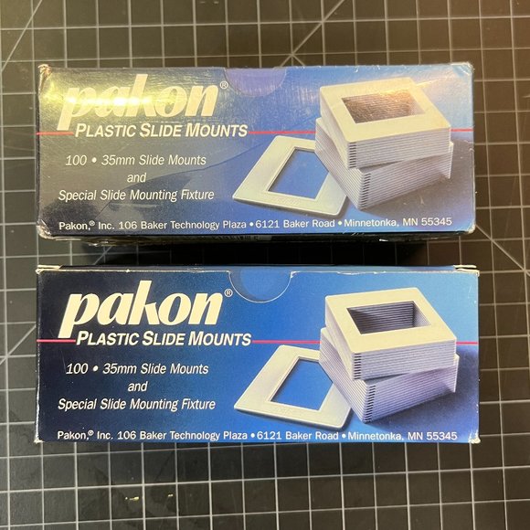 Pakon | Cameras, Photo & Video | Pakon Plastic Slide Mounts 2 Boxes ...